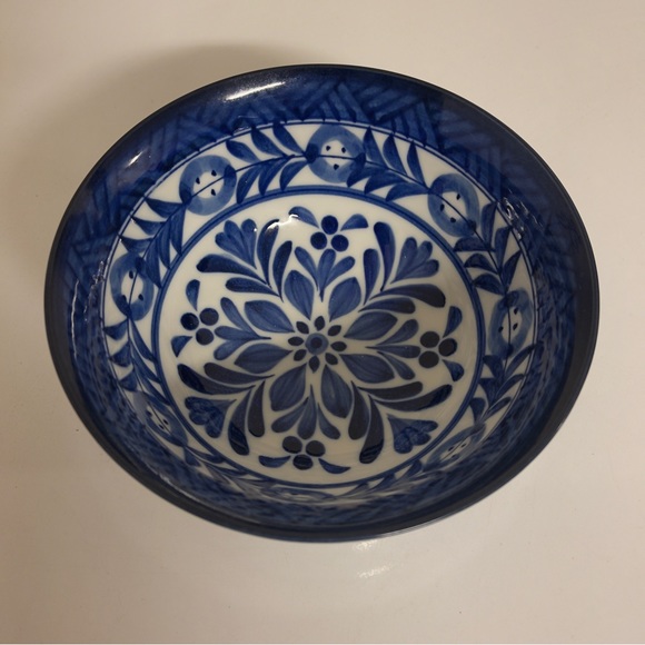 Taijimi | Dining | Vintage Japan Tajimi Porcelain Handpainted Blue Bowl ...